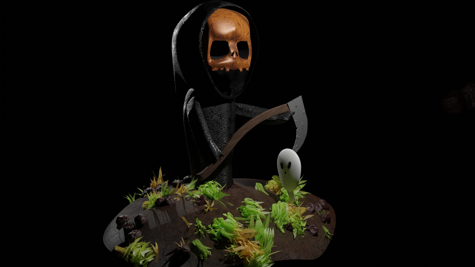 Character design and 3D visualization. for Remote squad | Showspace